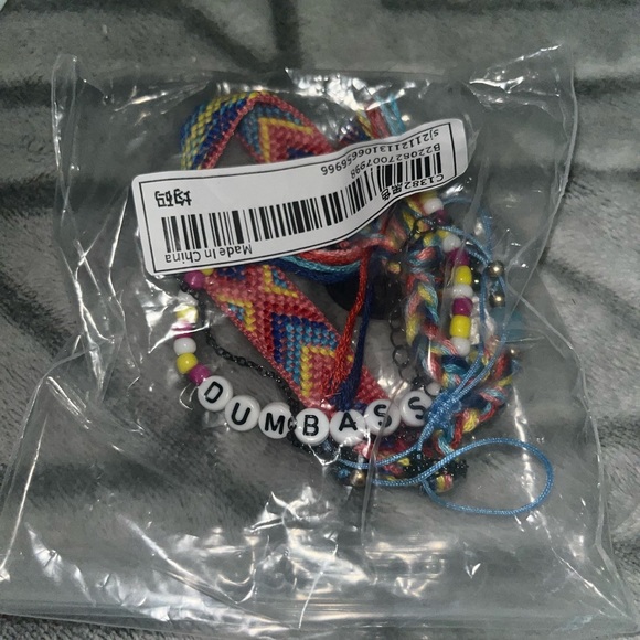 Jewelry | Smart Ass Dumb Ass And Bad Ass Bracelets | Poshmark